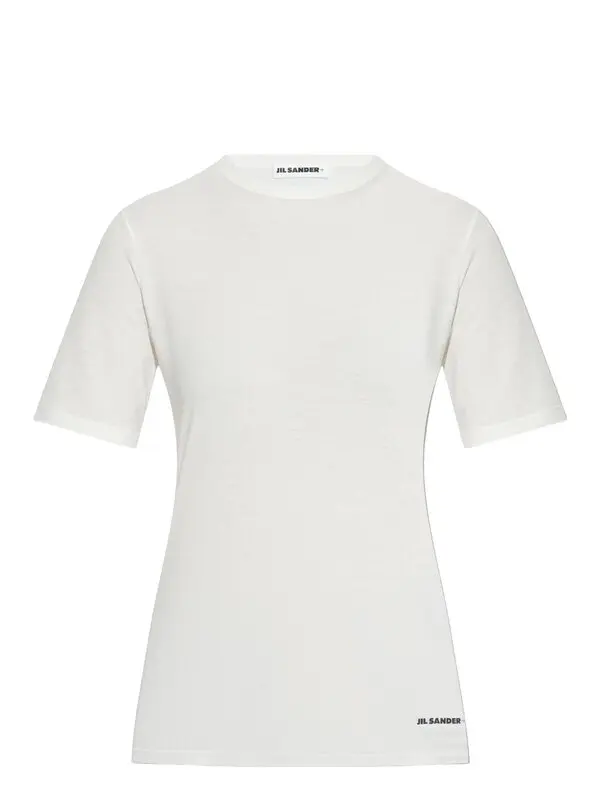 JIL SANDER Logo T-shirt - White