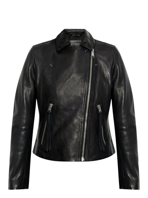 ALLSAINTS Dalby Leather Jacket - Black