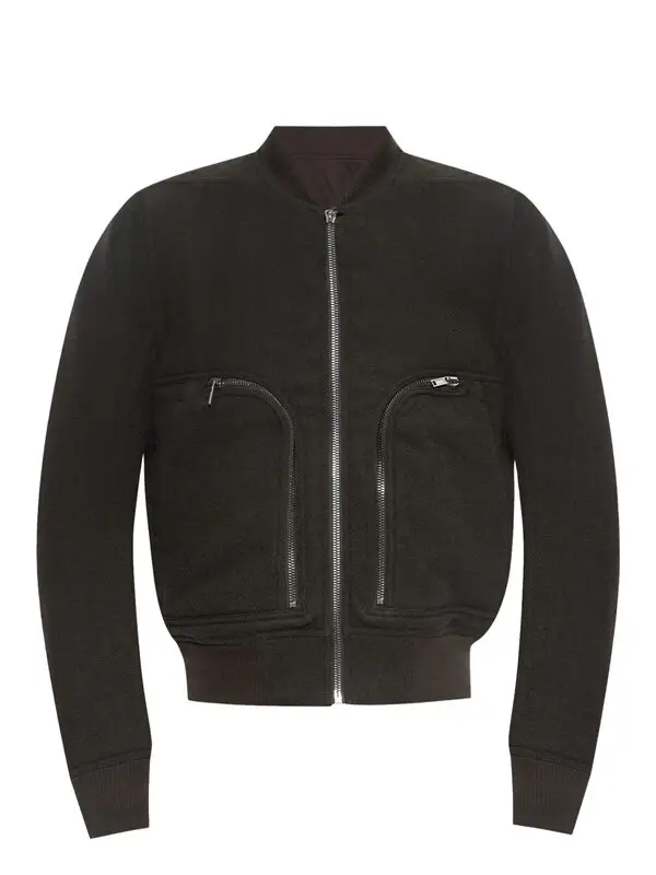 Rick Owens Wool Bomber Jacket - Green
