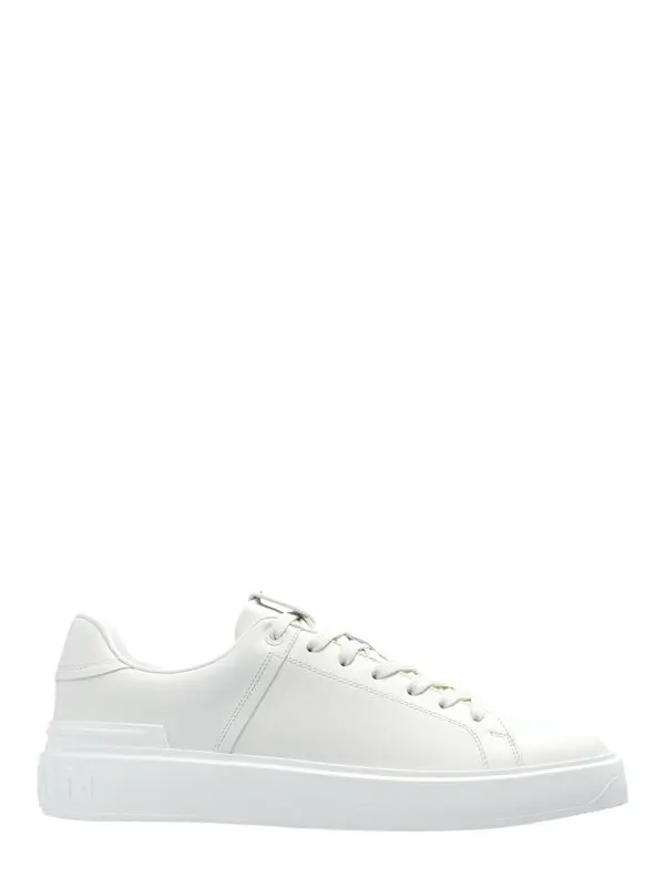 Balmain Leather Sneakers - White