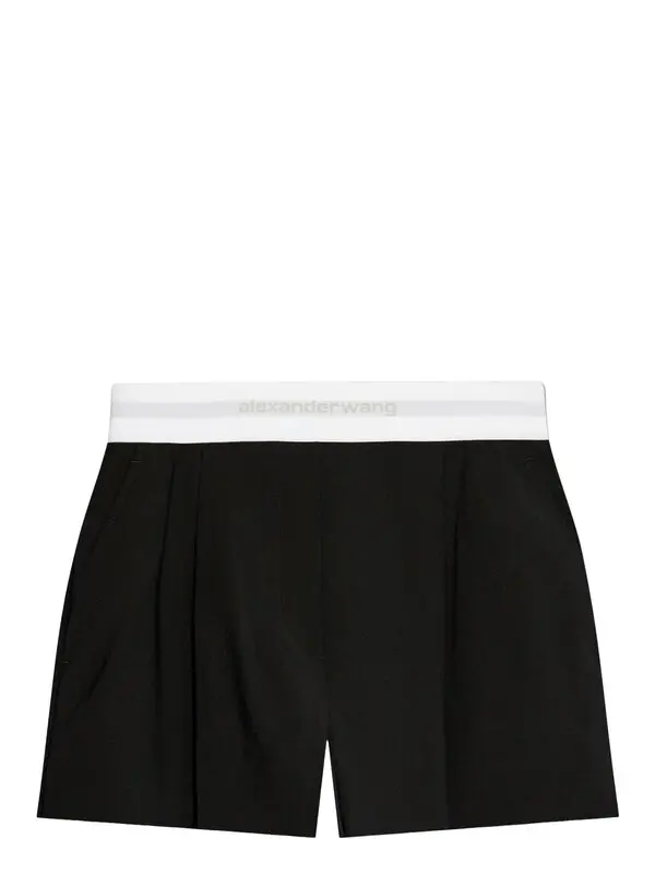Alexander Wang Wool Shorts - Black