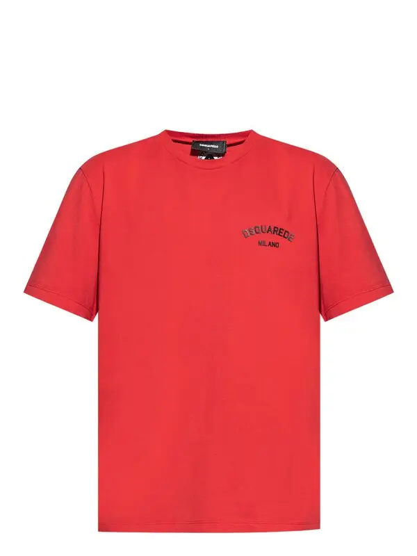 Dsquared2 T-shirt With Logo - Red