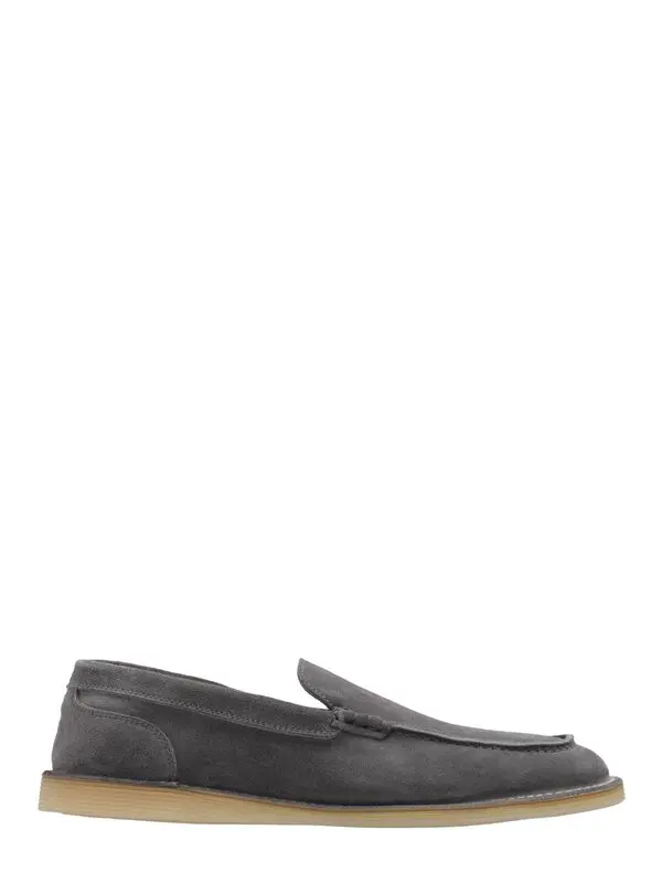 Dolce & Gabbana Suede Leather Loafers - Grey