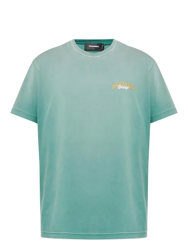 Dsquared2 T-shirt With Logo - Green