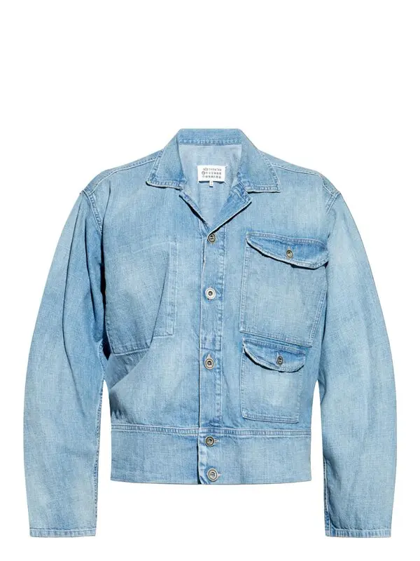 MAISON MARGIELA Light Denim Jacket - Blue