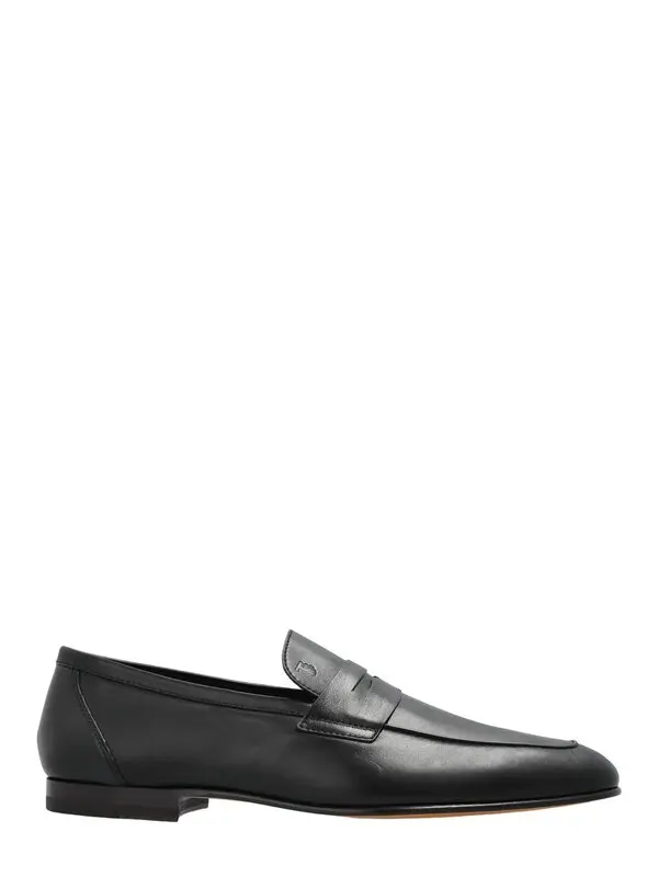 TOD’S Leather Loafers - Black