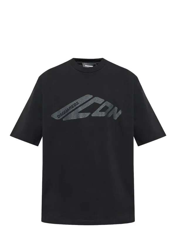 Dsquared2 T-shirt With Logo - Black