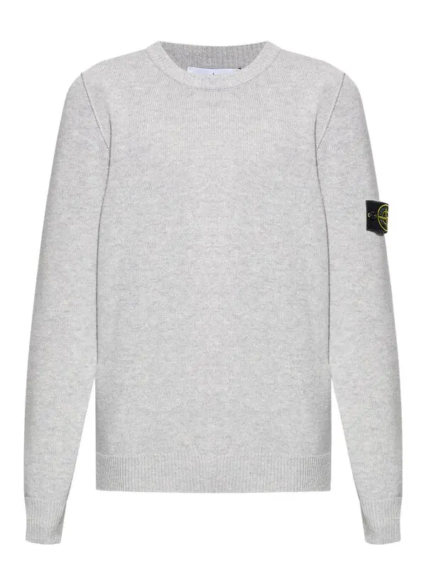 Stone Island Wool Sweater - Grey