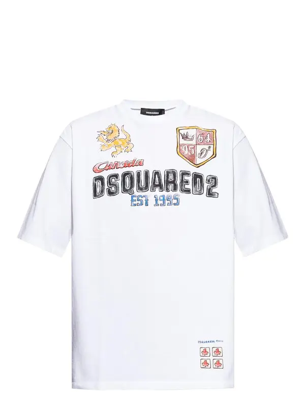 Dsquared2 T-shirt With Logo - White
