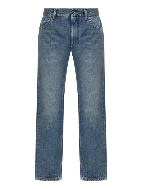 Dolce & Gabbana Tapered-leg Jeans - Blue