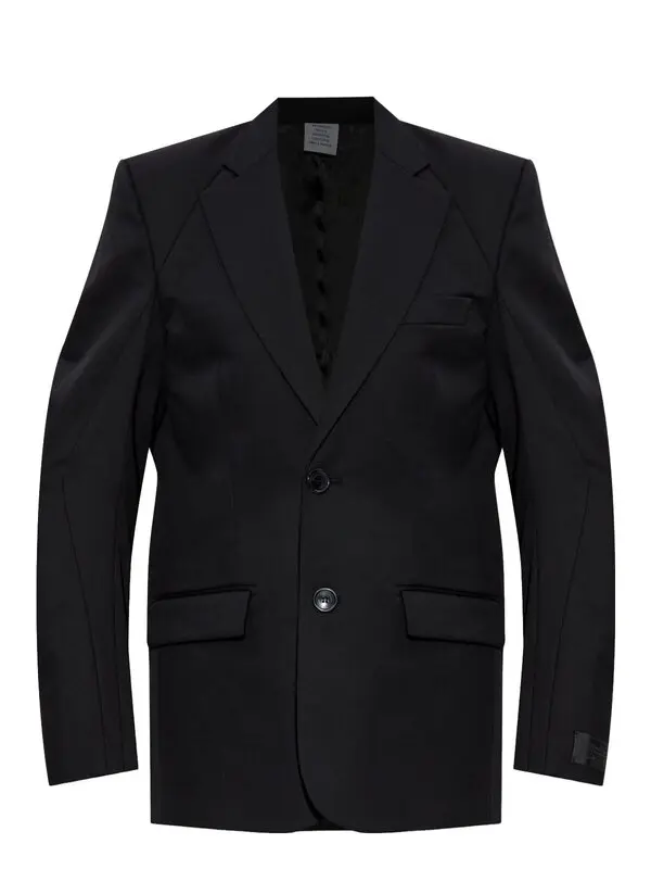 Vetements Wool Blazer - Black