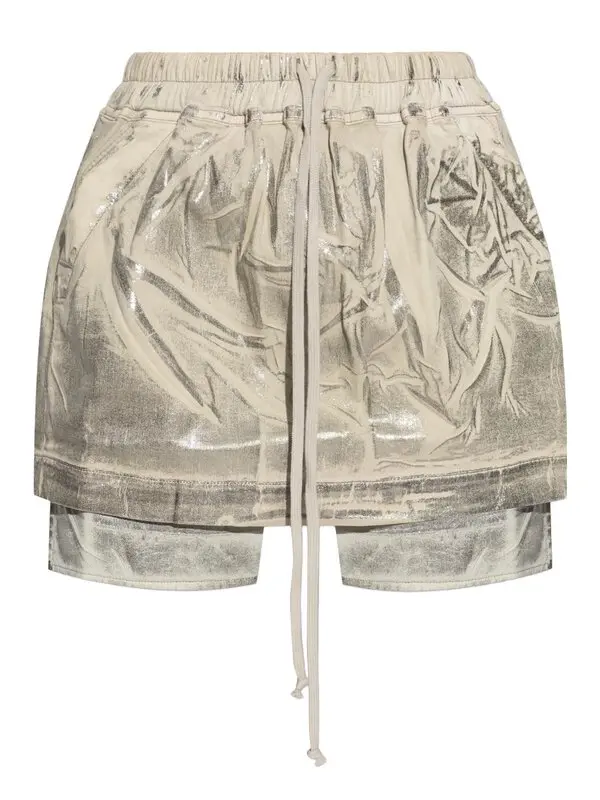 Rick Owens Fog' Skirt - Gold