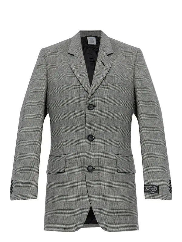 Vetements Wool Blazer - Grey