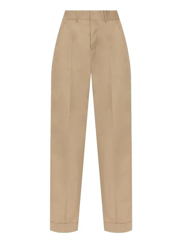 Dsquared2 Creased Trousers - Beige