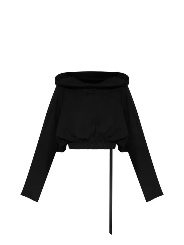 Rick Owens Tunic" Sweatshirt - Black