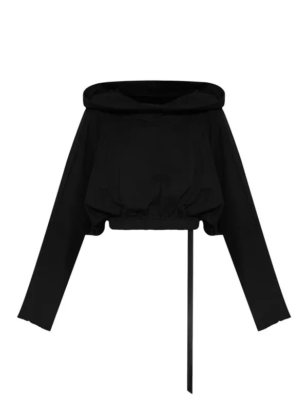 Rick Owens Tunic" Sweatshirt - Black