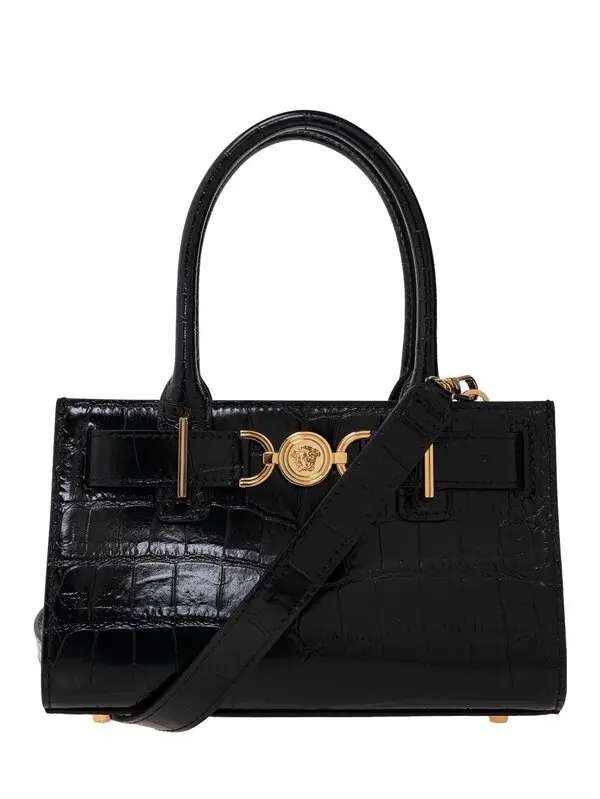 Versace Medusa `95 Small’ Shoulder Bag - Black