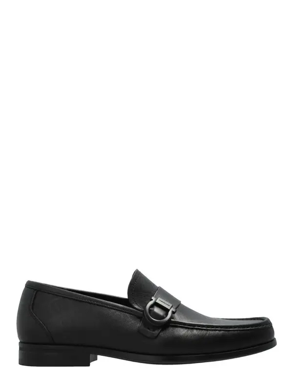 FERRAGAMO Caspian Loafers - Black