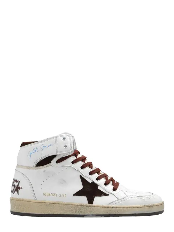 Golden Goose Sky Star High-top Sneakers - White