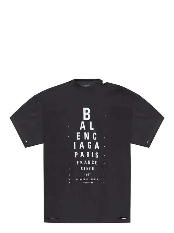 Balenciaga T-shirt With Print - Grey
