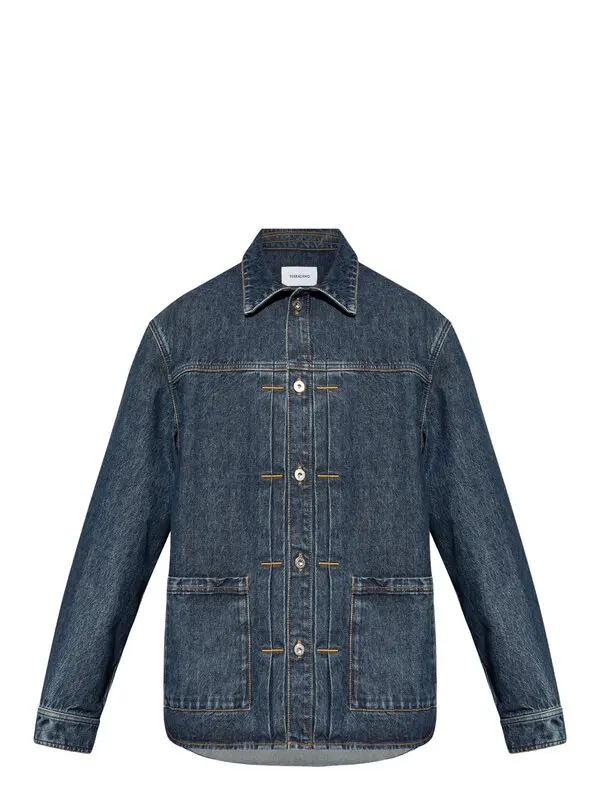 FERRAGAMO Denim Jacket - Navy Blue