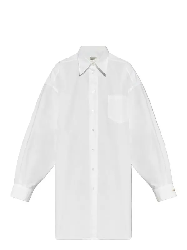 MAISON MARGIELA Oversized Cut Shirt - White