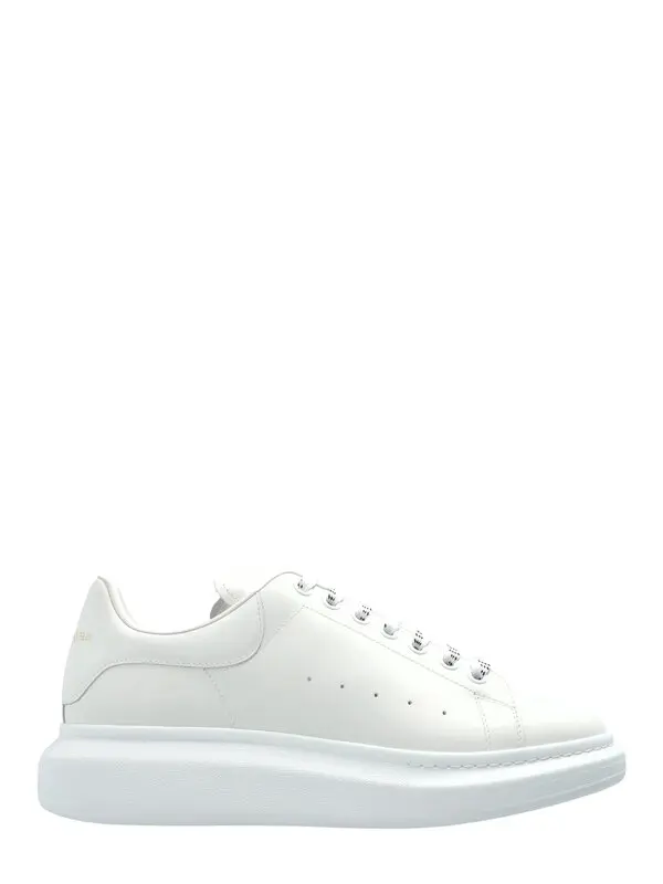 Alexander McQueen Leather Sneakers - White