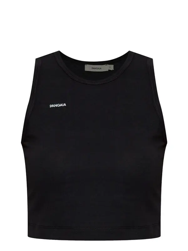 PANGAIA Logo Top - Black