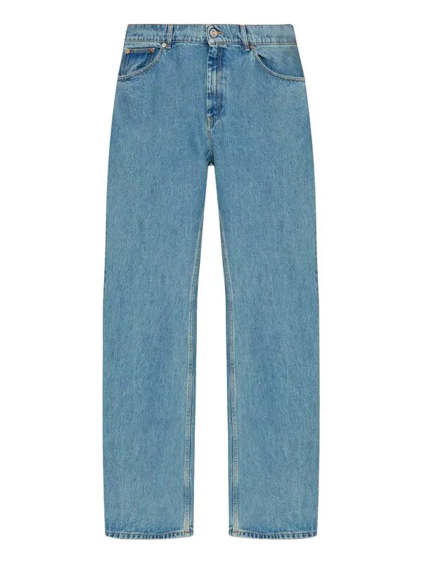Vetements Logo Jeans - Light Blue