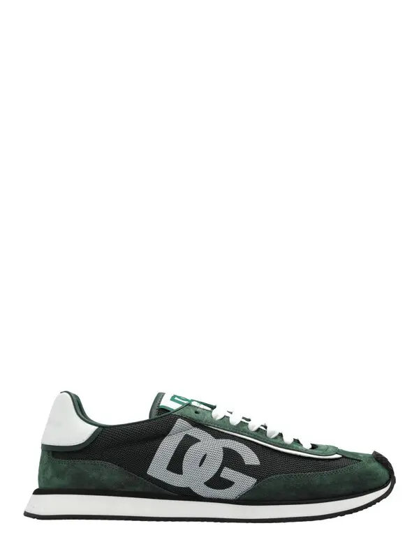 Dolce & Gabbana Logo Sport Shoes - Green