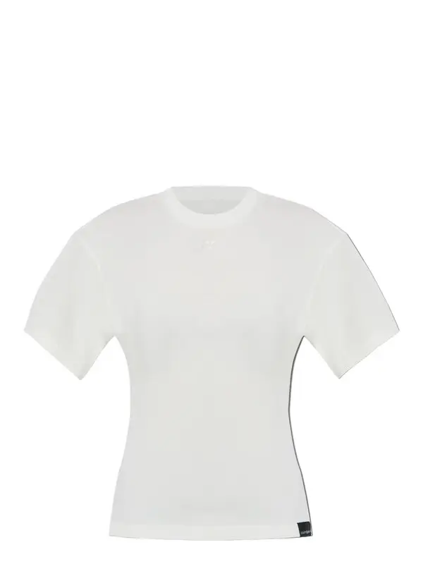 COURREGES Logo T-shirt - White