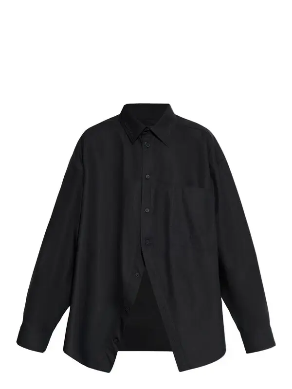 Balenciaga Logo Shirt - Black