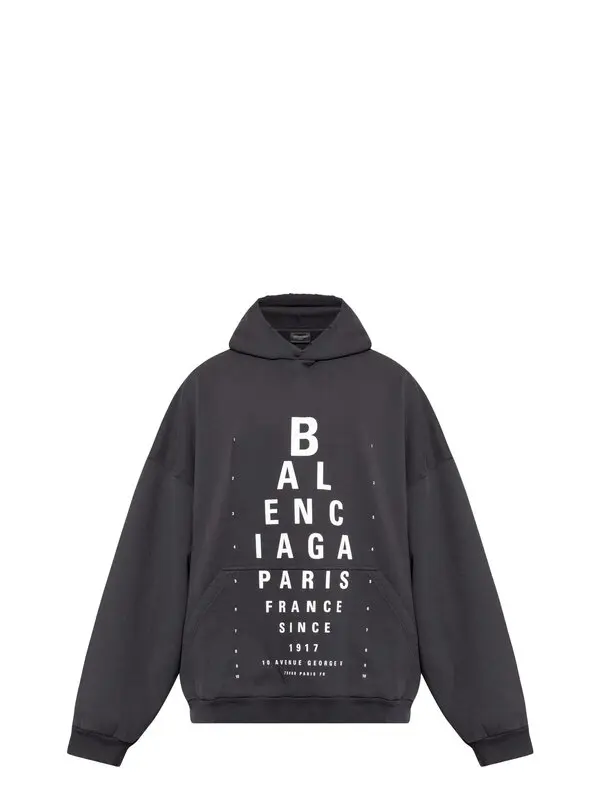 Balenciaga Printed Sweatshirt - Grey