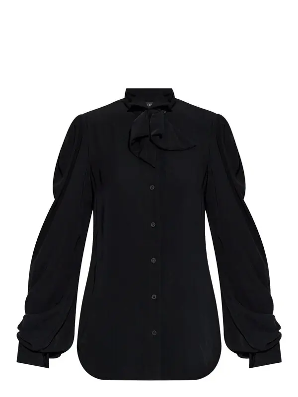 Balenciaga Tie Shirt - Black