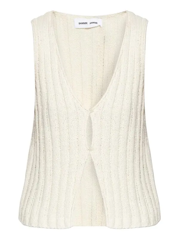 SAMSØE SAMSØE Salou Vest - Cream