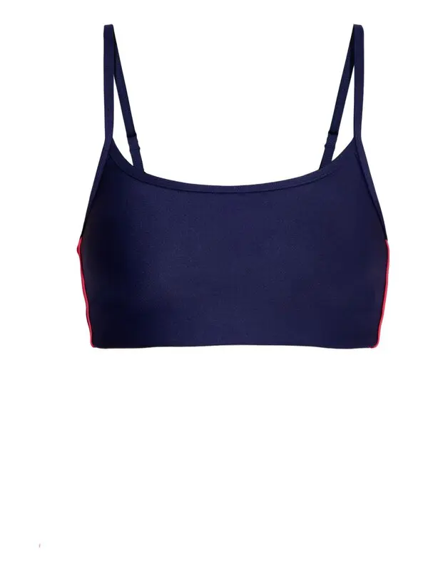The Upside Oxford Top - Navy Blue