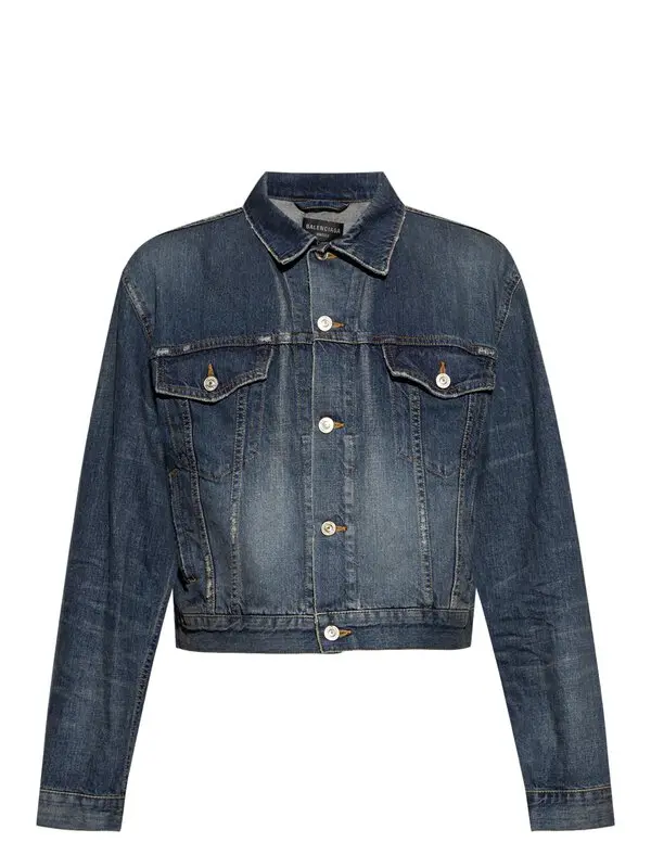 Balenciaga Denim Jacket - Blue