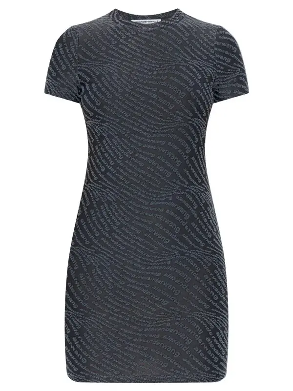 Alexander Wang Fitted Mini Dress - Grey