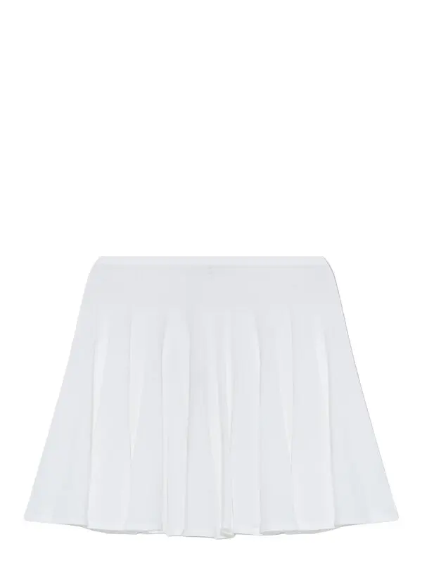 Alaïa Flared Skirt - White