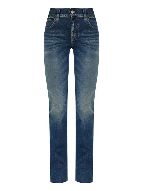 Balenciaga Flared Jeans - Navy Blue