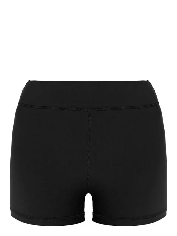 The Upside Peached Bike Shorts - Black