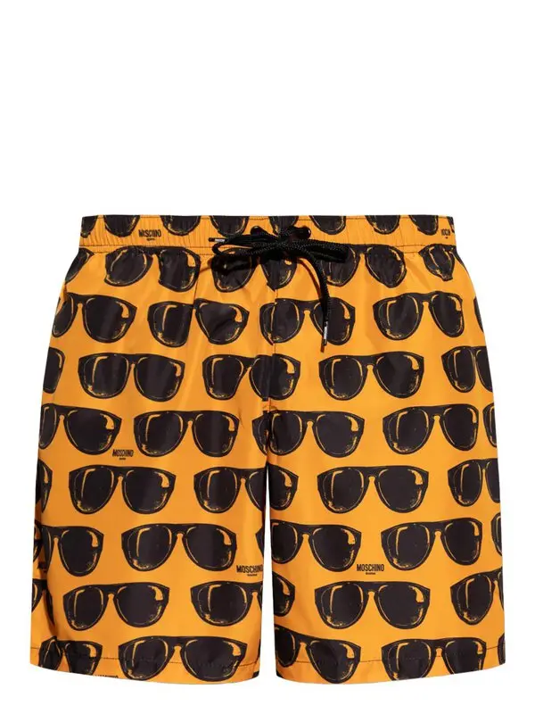 Moschino Swim Shorts - Orange