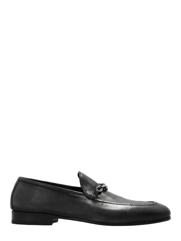 JIMMY CHOO Marti Loafers - Black
