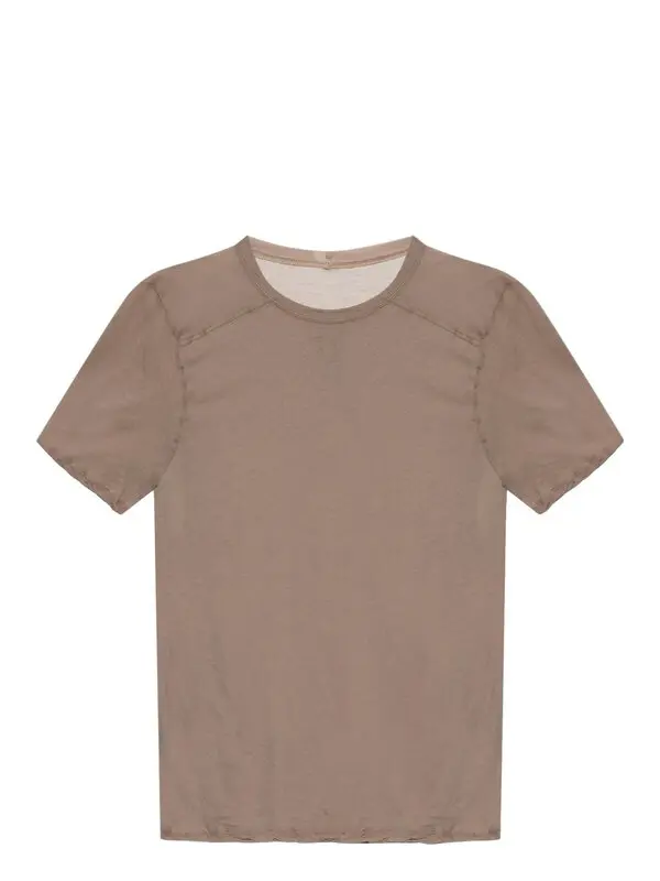 Rick Owens T-shirt Level T - Brown