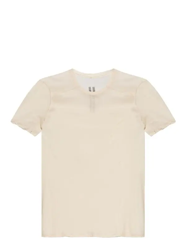 Rick Owens T-shirt Level T - Cream