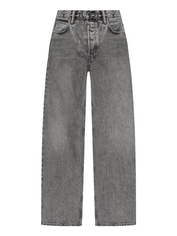 ALLSAINTS Lenny Straight Leg Jeans - Grey