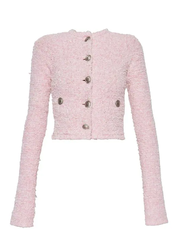 Balenciaga Tweed Jacket - Pink