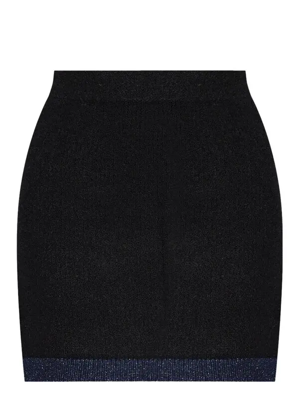LISA YANG Cashmere And Nylon Blend Pencil Skirt - Black