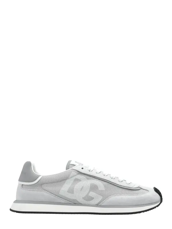Dolce & Gabbana Logo-emblazoned Sport Shoes - Grey
