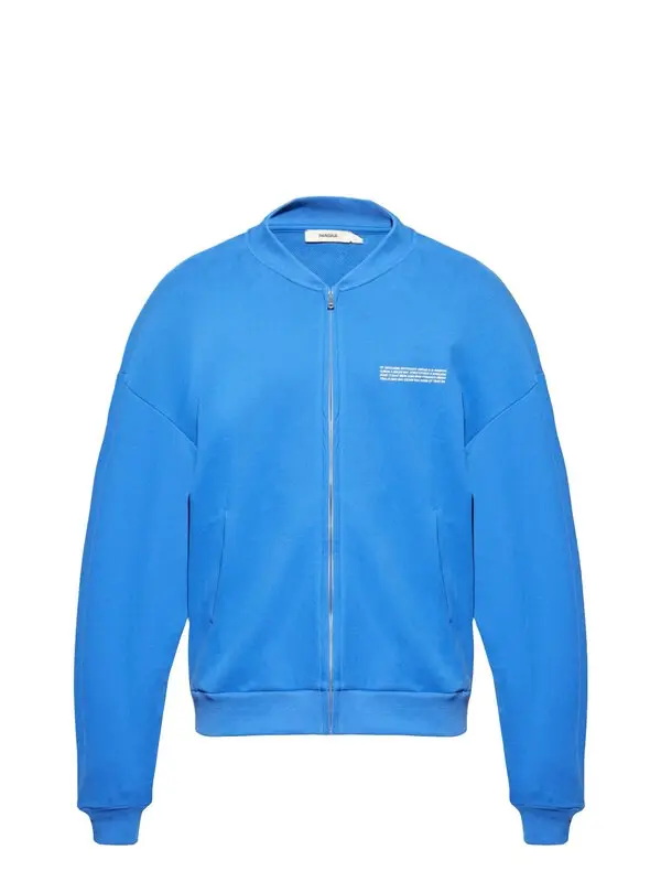 PANGAIA Logo Organic Cotton Sweatshirt - Blue